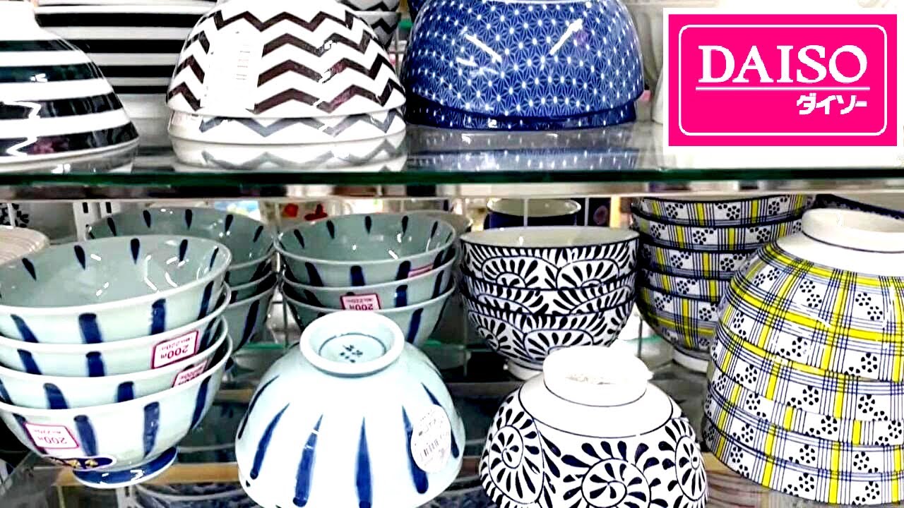 DAISO Japanese100yen shop everyday tableware costs only 110yen so ...