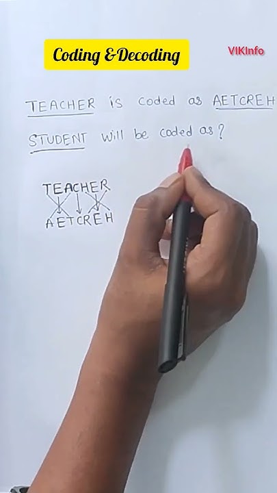 Codinganddecoding Codingdecoding Solvingproblems Reasoningquestions Reasoning Youtubeshort Shorts