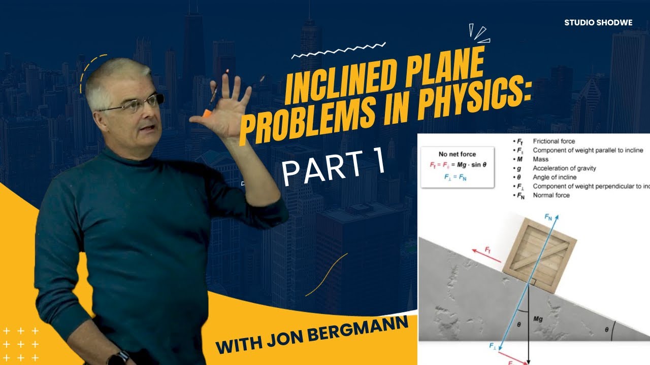 Inclined Plane Problems in Physics: Part 1 - YouTube