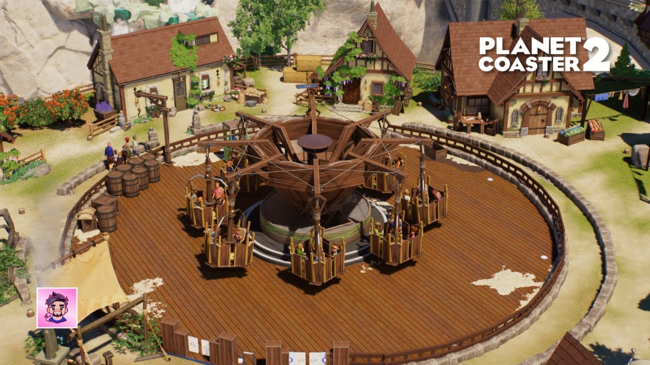 🎡 Planet Coaster 2 Coriolis Ride | Elfgar Medieval Scenery Showcase ...