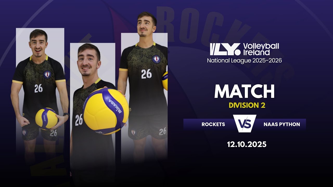 Naas Pythons vs Tallaght Rockets - Division 2 Men - Ireland National ...