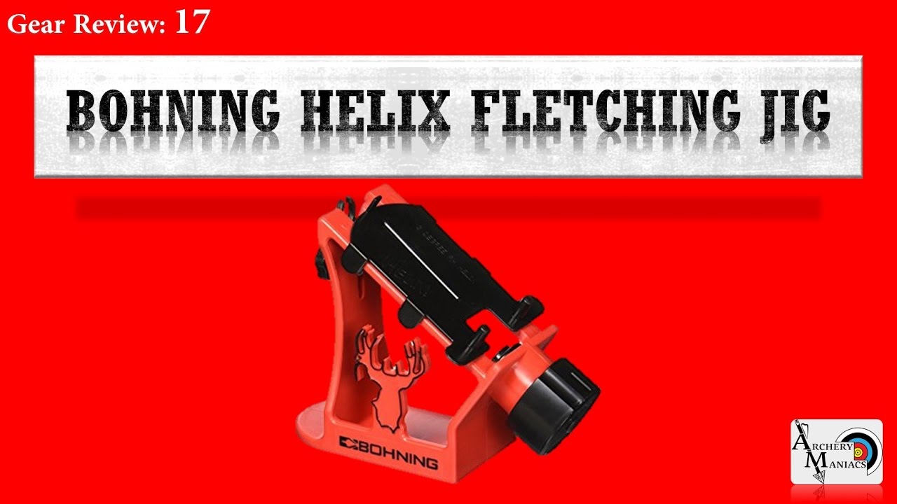 Gear Review 17 Bohning Helix Fletching Jig - YouTube