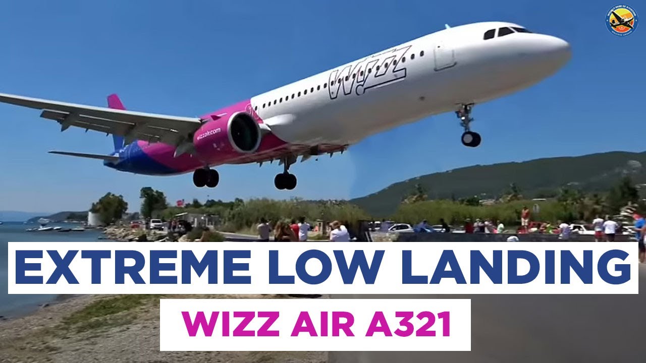 Extreme low landing ever? Wizz Air A321 | Weekly dose of aviation #1 ...