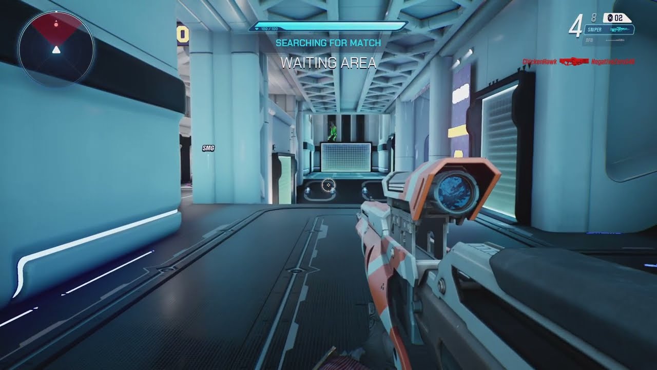 Person using invisable hacks Splitgate - YouTube