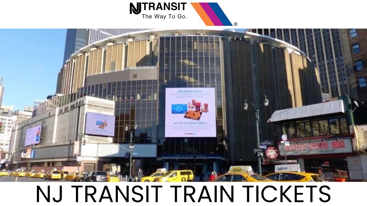 New York Penn Station - NJ Transit Train Ticket Announcements - YouTube