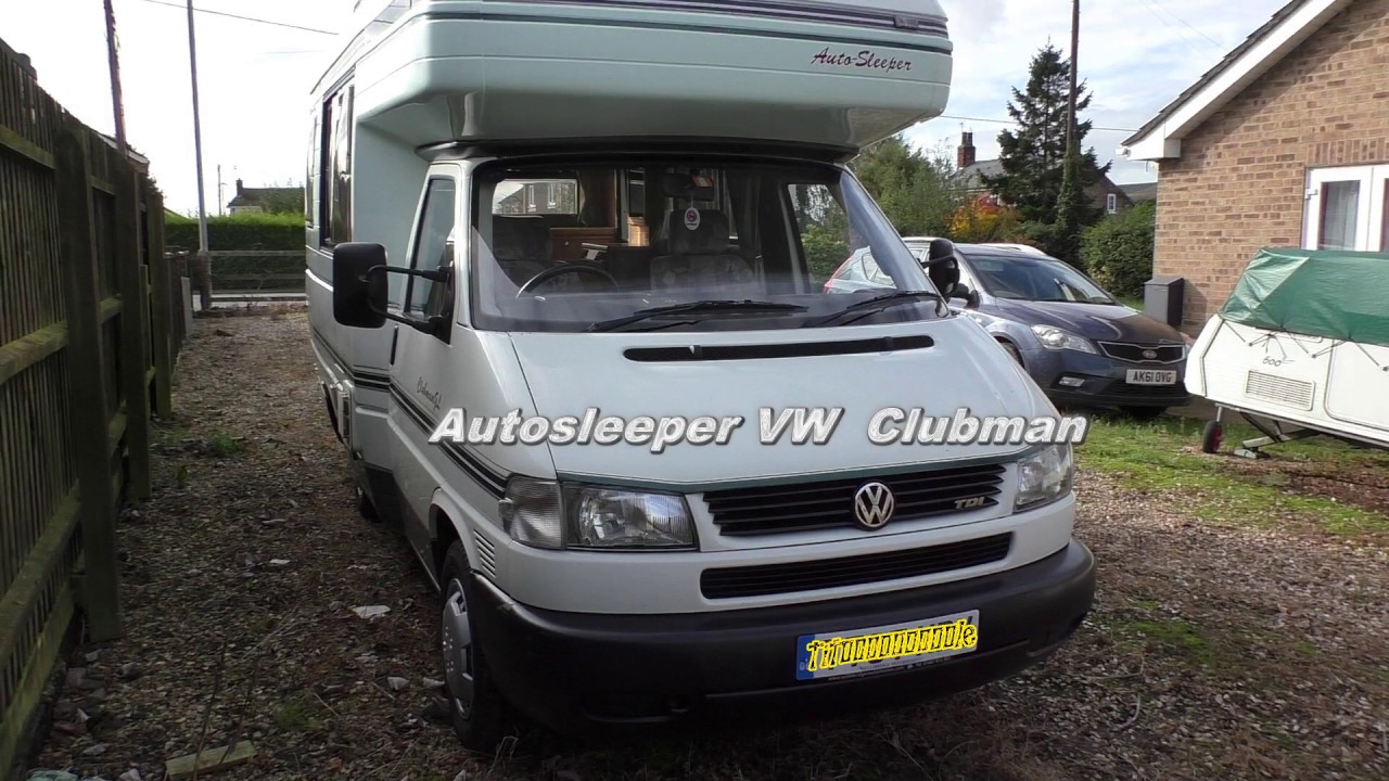 Our Autosleeper VW Clubman Motorhome - YouTube
