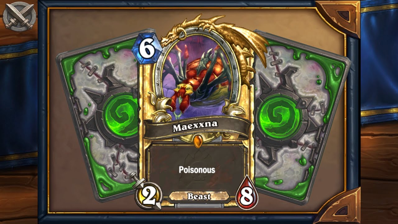 Hearthstone - Card Sounds | Curse of Naxxramas - Maexxna - YouTube