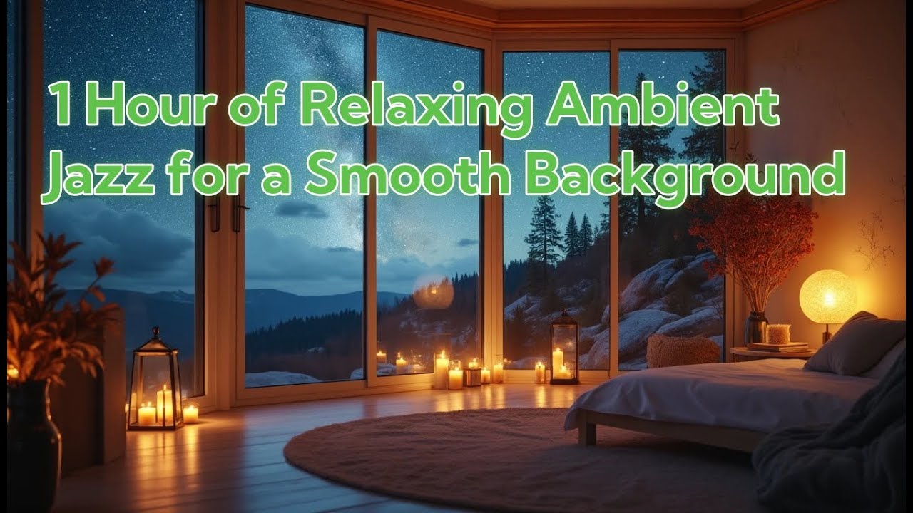 1 Hour of Relaxing Ambient Jazz for a Smooth Background ️ - YouTube