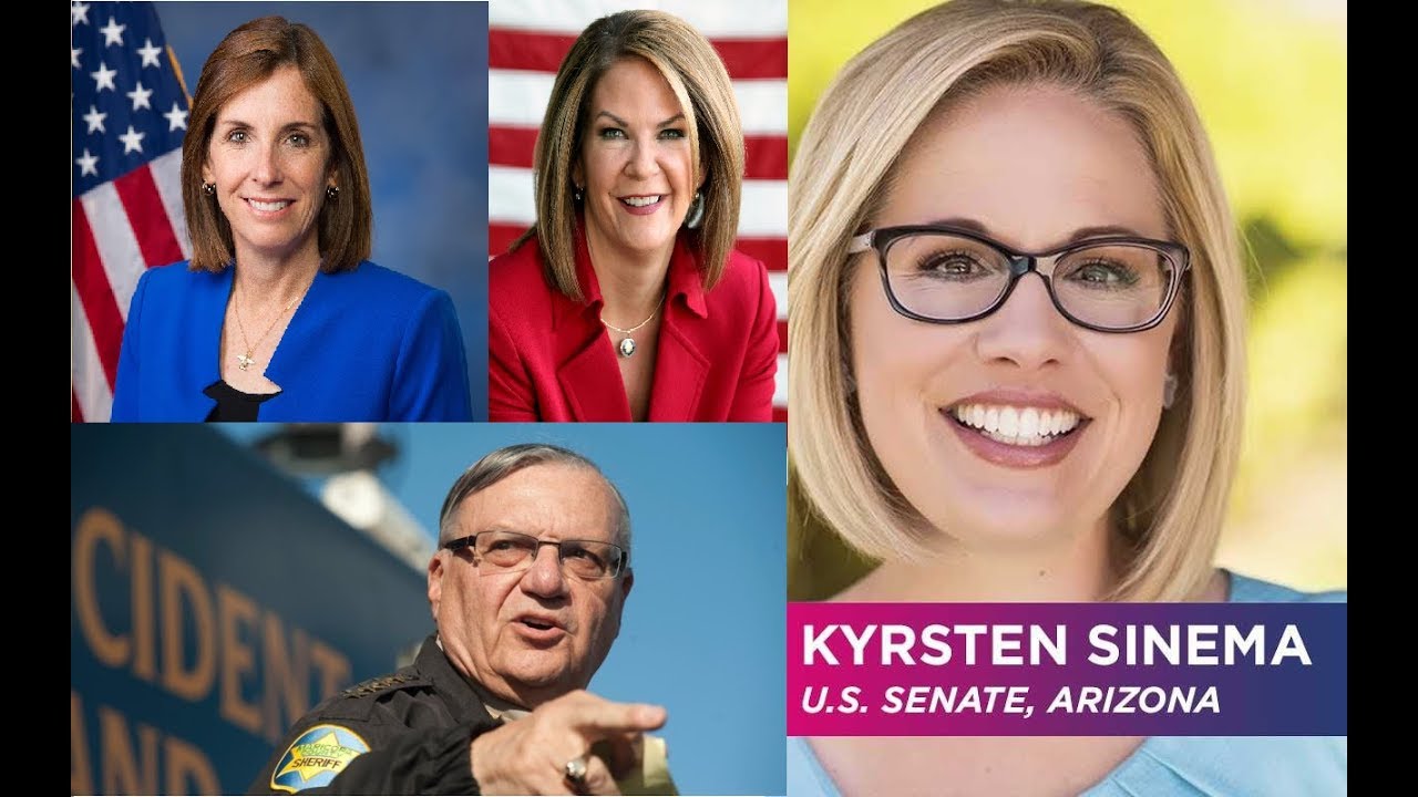 Arizona Senate 2018 Race Preview/Rating (Sinema, Arpaio, Ward, and ...