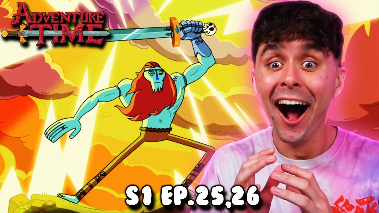 Fin FINALLY Meets His Hero!!! | Adventure Time Season 1 Episode 25 AND ...
