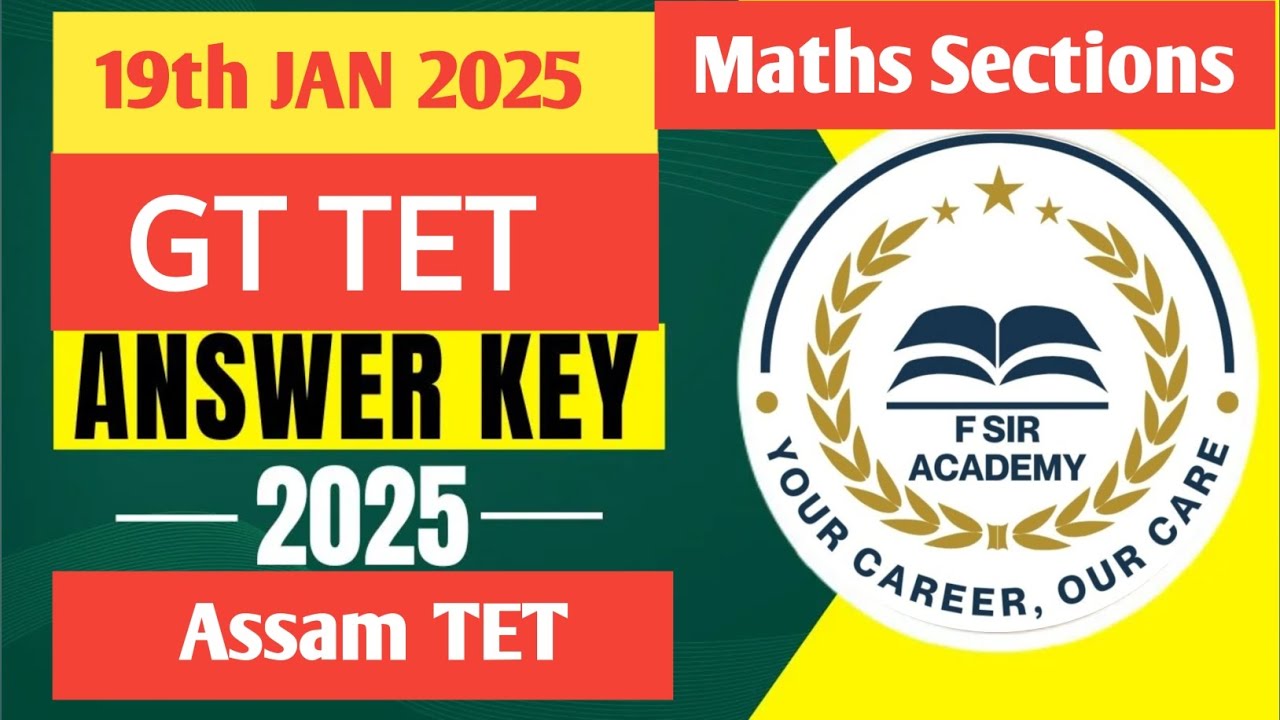 Answer keys GT Paper 2025 | Maths Answer keys GT paper 2025 #answerkeys ...