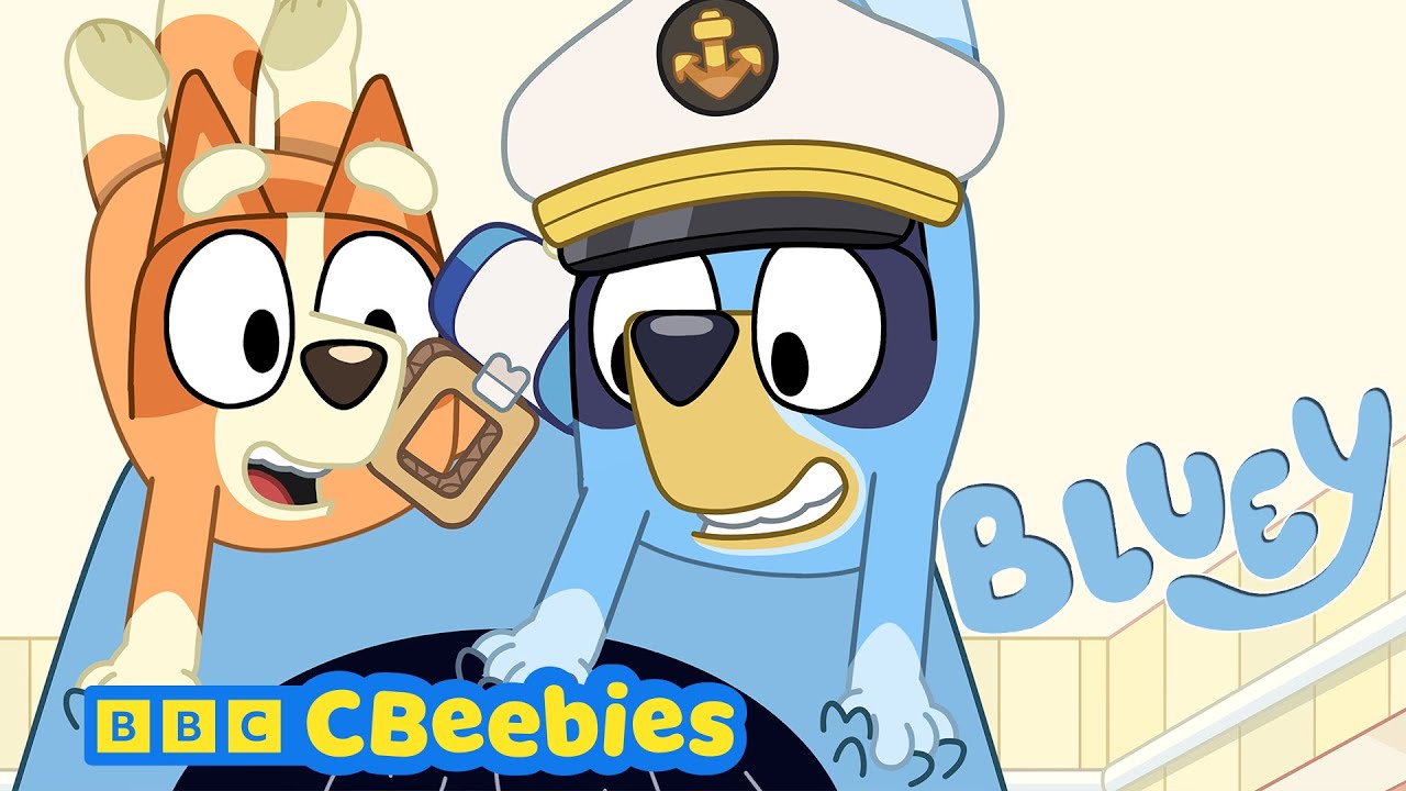 Tired Seas, Crabs and Whales | Bluey | CBeebies - YouTube