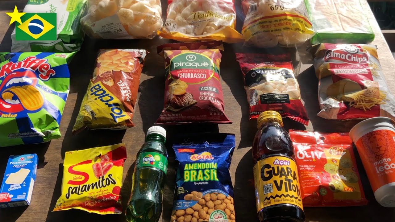 Taste of Brazil: Unboxing Popular Local Drinks and Snacks - YouTube