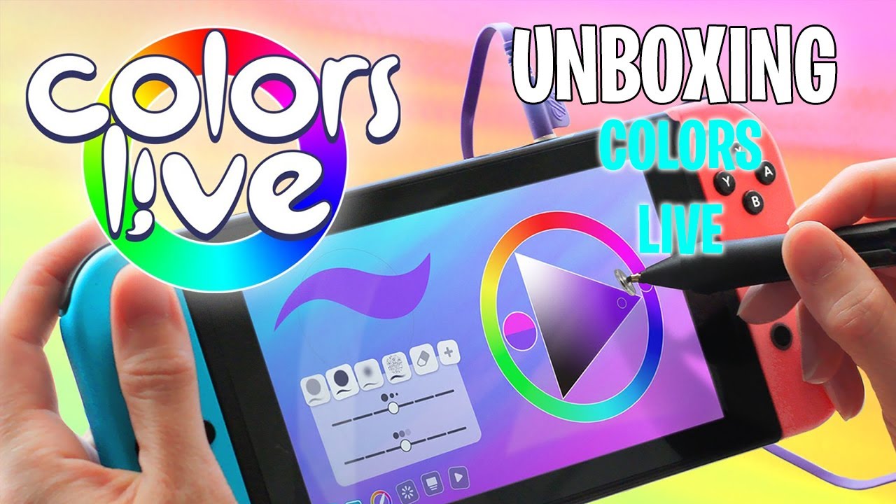 Umboxing Colors Live (Nintendo Switch) - YouTube