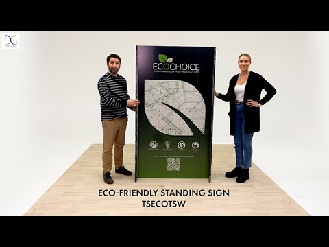 How to Set Up a Standing Cardboard Sign | Product Assembly ...