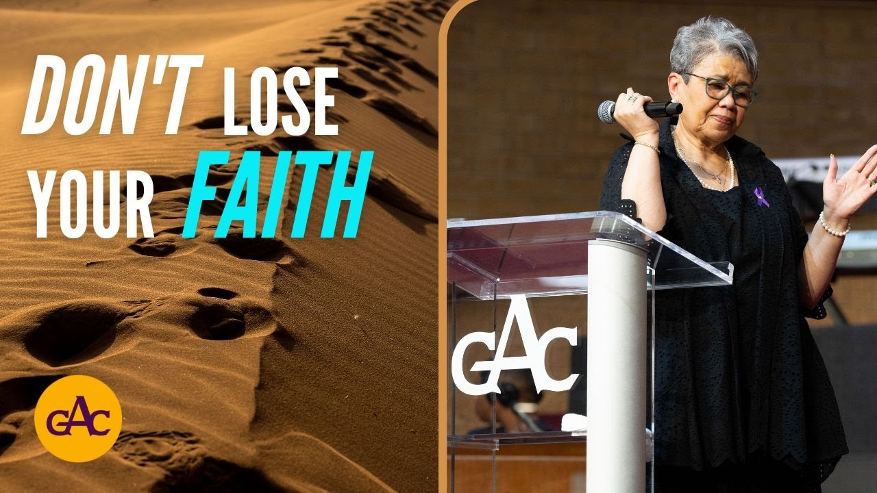 DON'T LOSE YOUR FAITH | Pastor Elaine Flake | Allen Virtual Experience ...