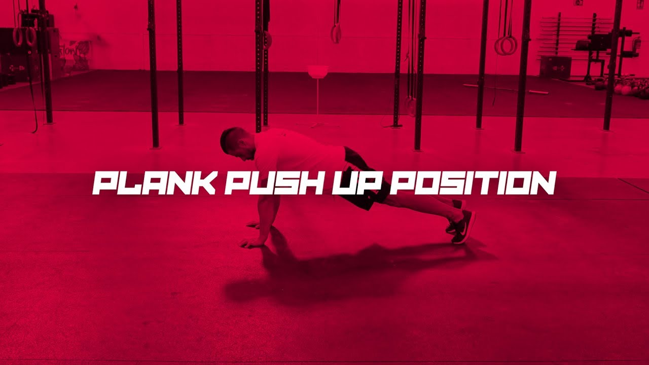 PLANK PUSH UP POSITION - YouTube