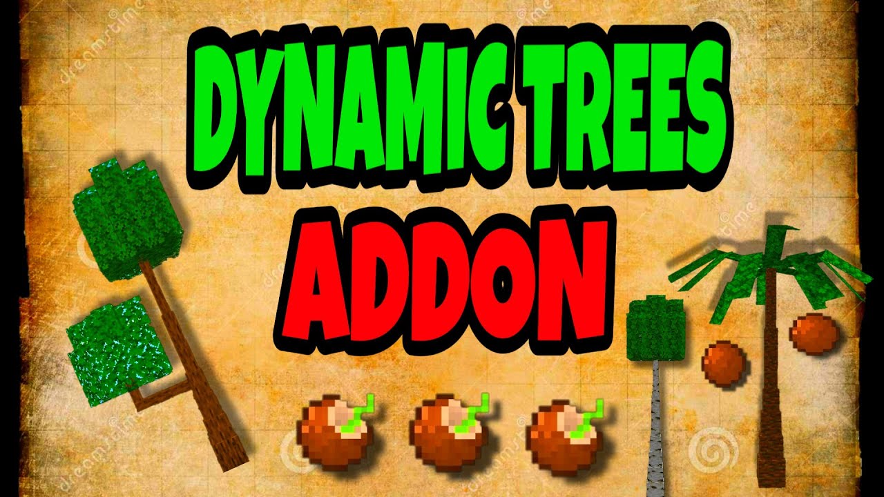 Dynamic Trees Addon [ÁRBOLES REALISTAS] para MINECRAFT PE/BE 1.14 - 1. ...