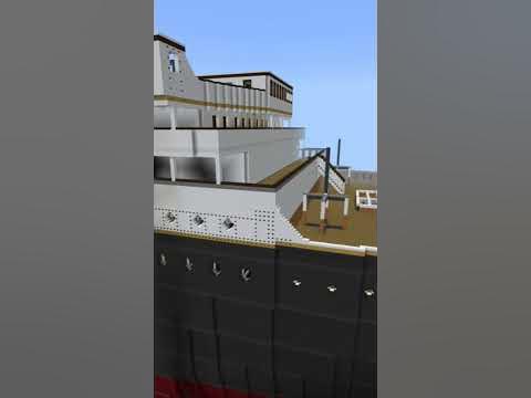 Minecraft - RMS Titanic - Full Tutorial with-in the description. - YouTube