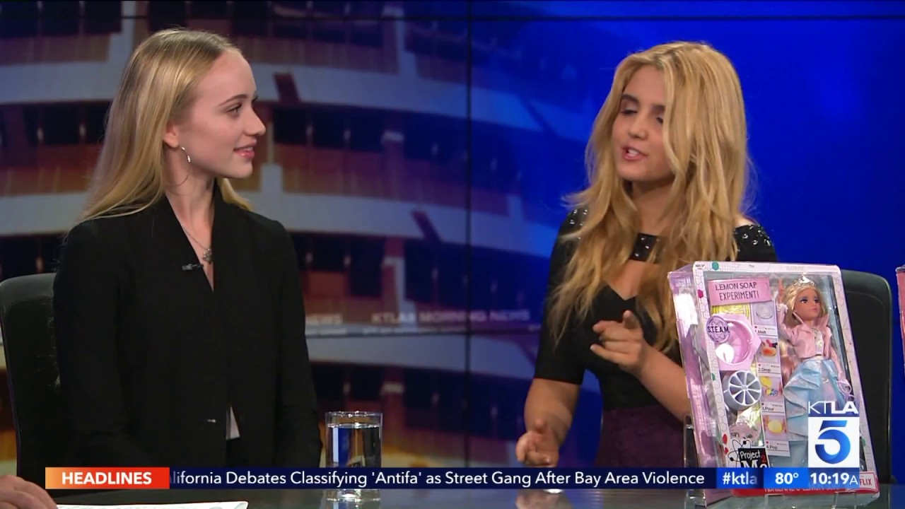 Belle Shouse and Victoria Vida Get Scientific In "Project MC2" - YouTube