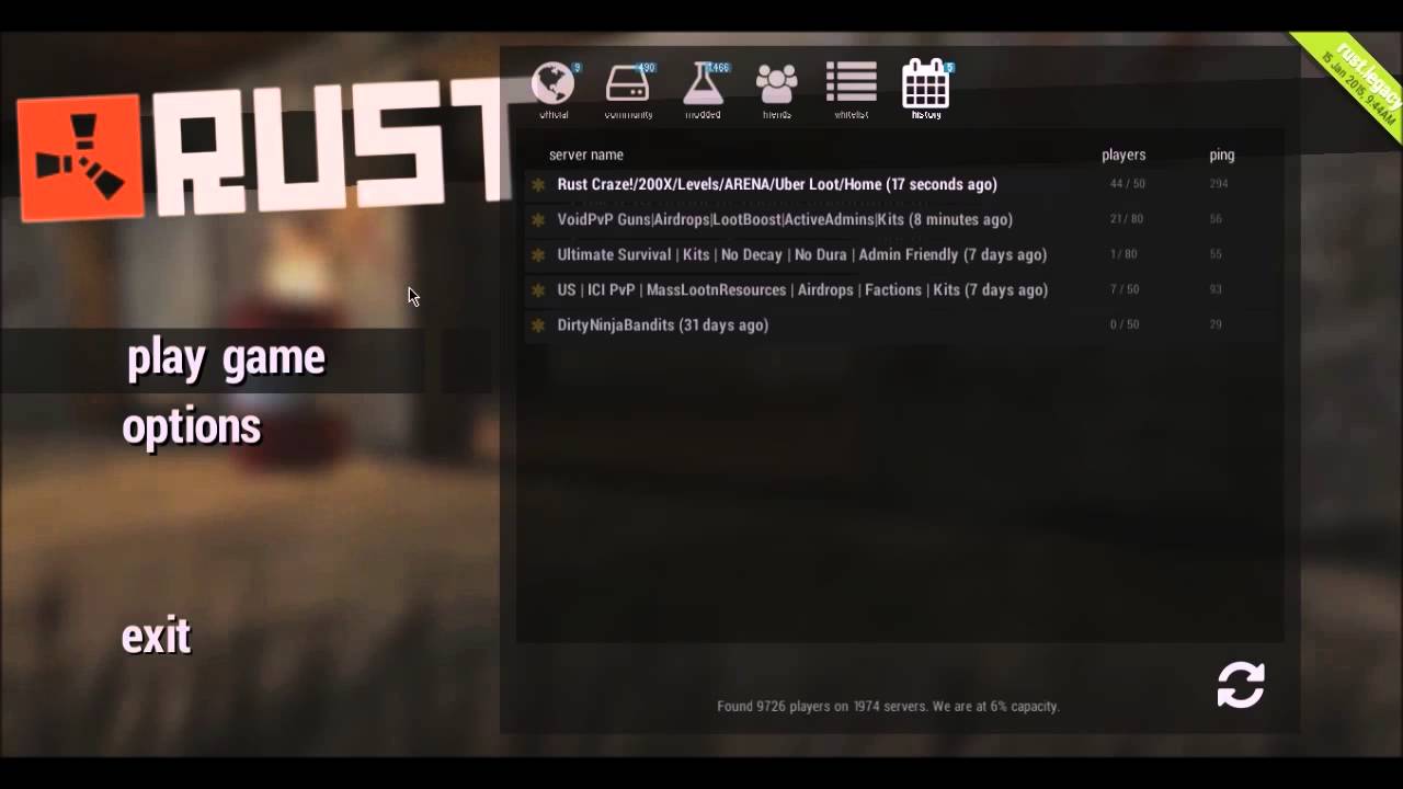 misunderstanding banned please help and support me. on rust server ...