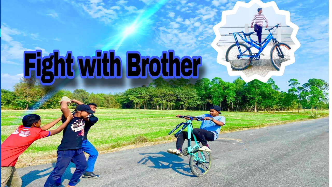 Rider vs Rider Fight #Cyclestunt - YouTube