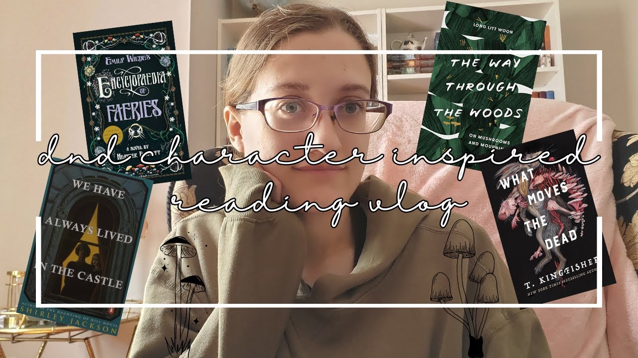 choosing books to read based on my dnd character | a reading vlog - YouTube