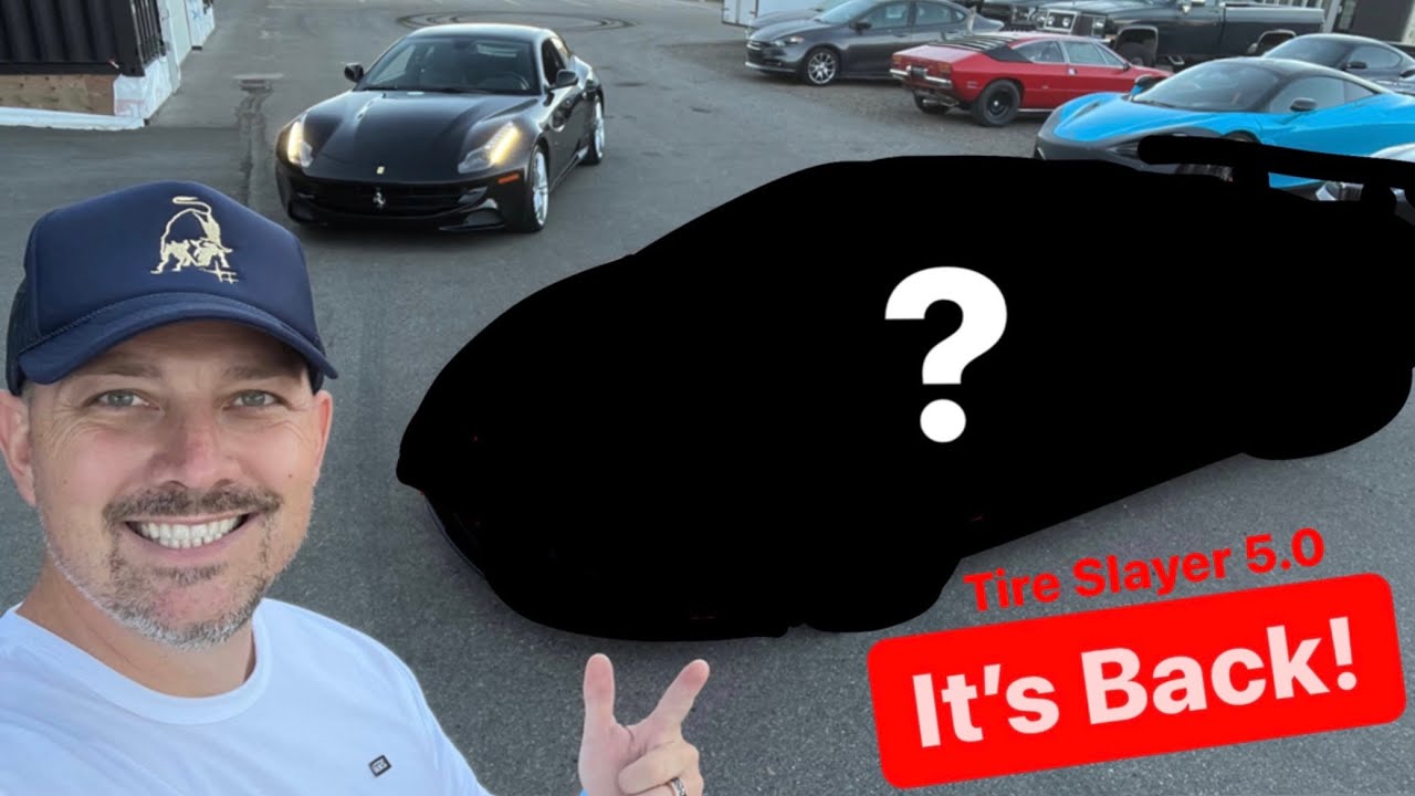 MEET MY NEW LAMBORGHINI HURACAN… *TIRE SLAYER 5.0* - YouTube