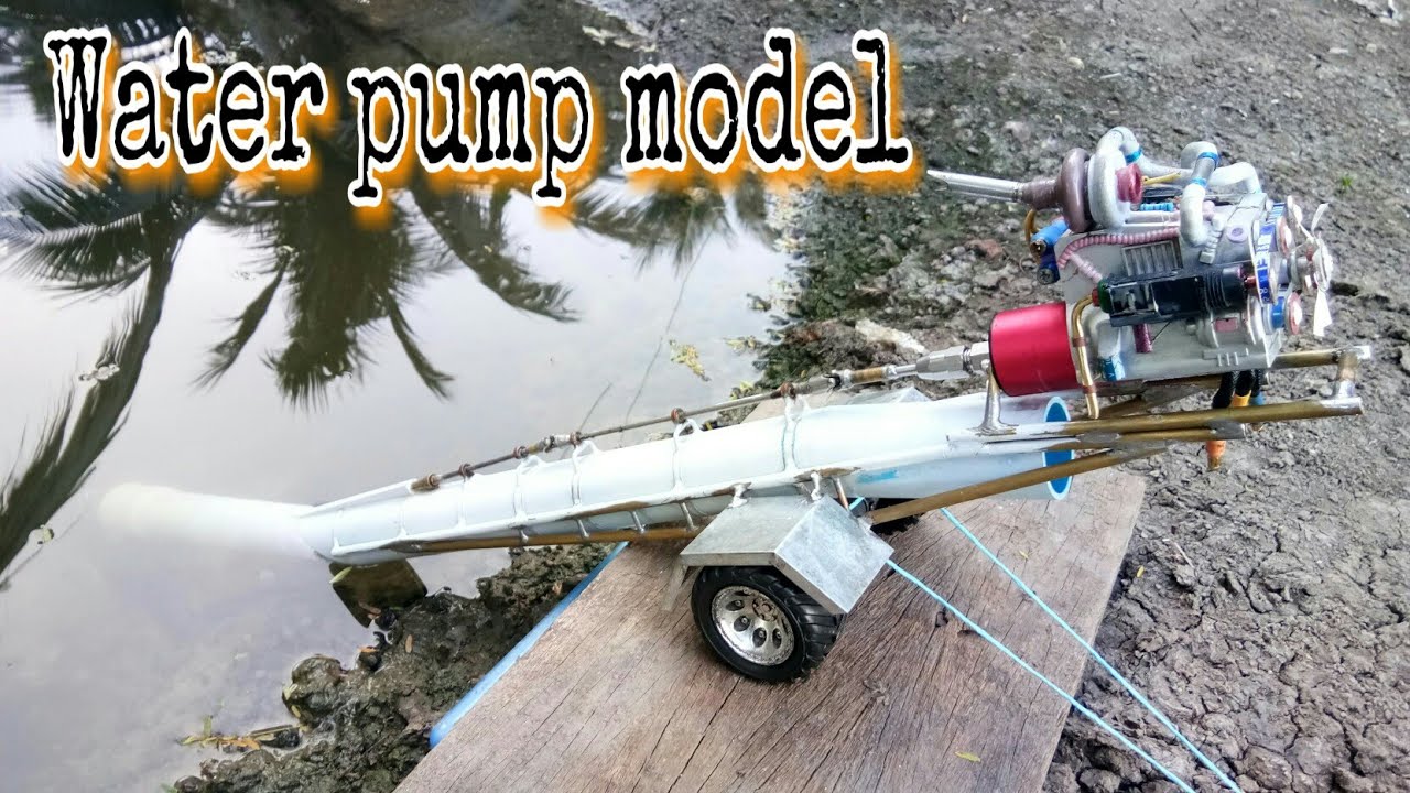 Water pump model ช่างหนู จัดชุดใหญ่ๆกันไป - YouTube
