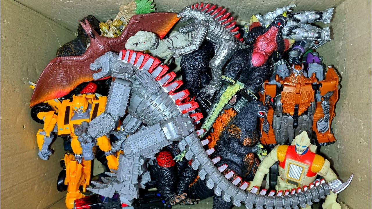 Godzilla Monsterverse, Mechagodzilla, Jet Jaguar, Transformers, Rodan ...