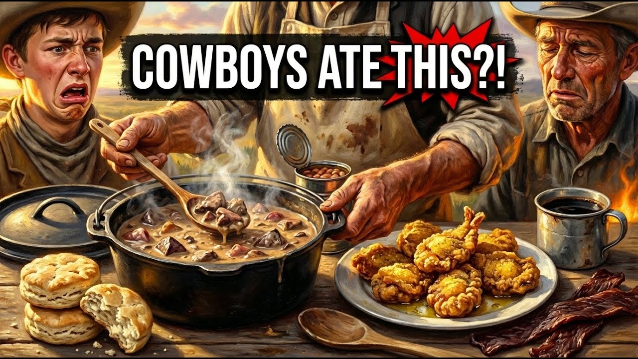 What Cowboys ACTUALLY Ate: The SHOCKING Truth - YouTube