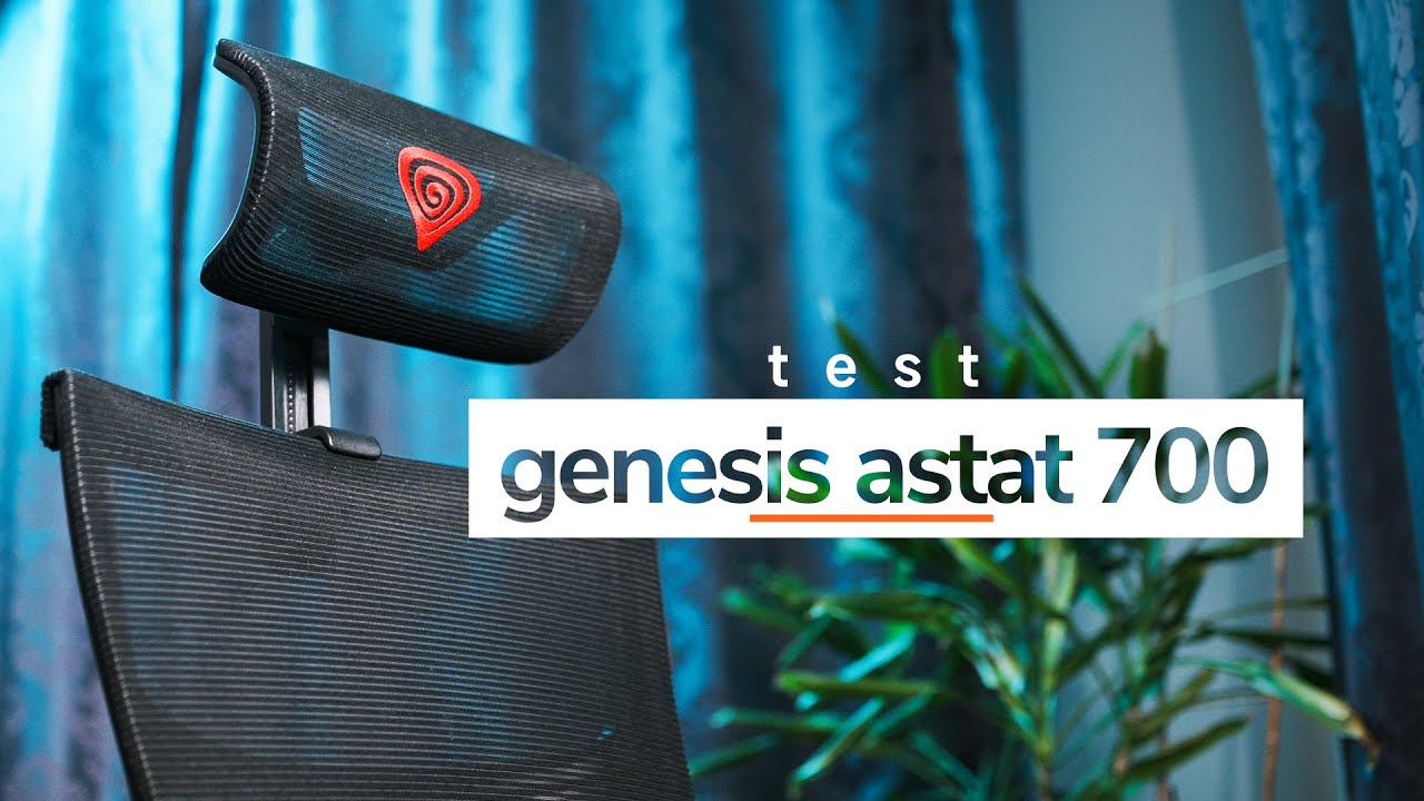 Genesis Astat 700 - test fotela do komputera (test) - YouTube