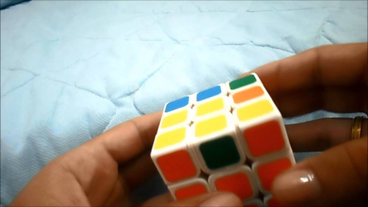 Tutorial 3x3x3 Bandaged Cube. - YouTube