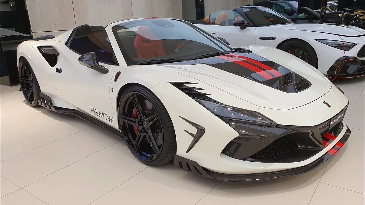 2023 Ferrari F8 Spider. Keyvany modified luxury supercar review- Urdu ...