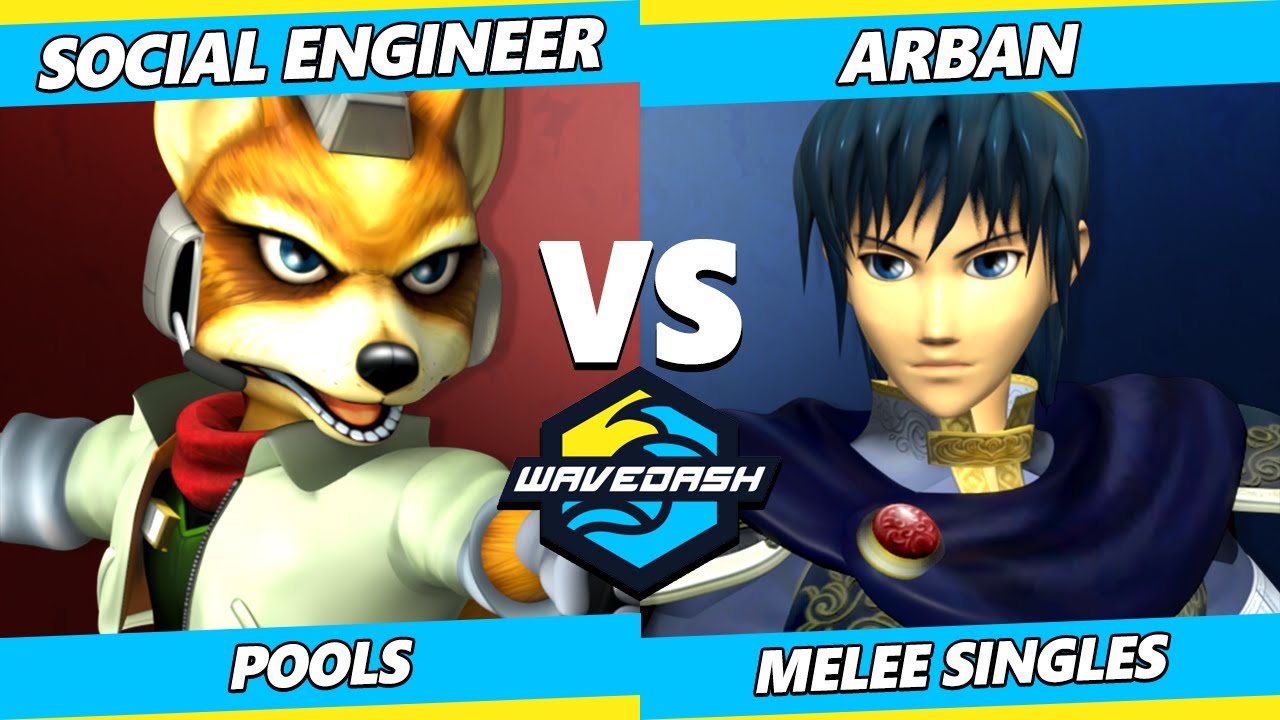 Wavedash 2023 - Social Engineer (Fox) Vs. Arban (Marth) Smash Melee ...