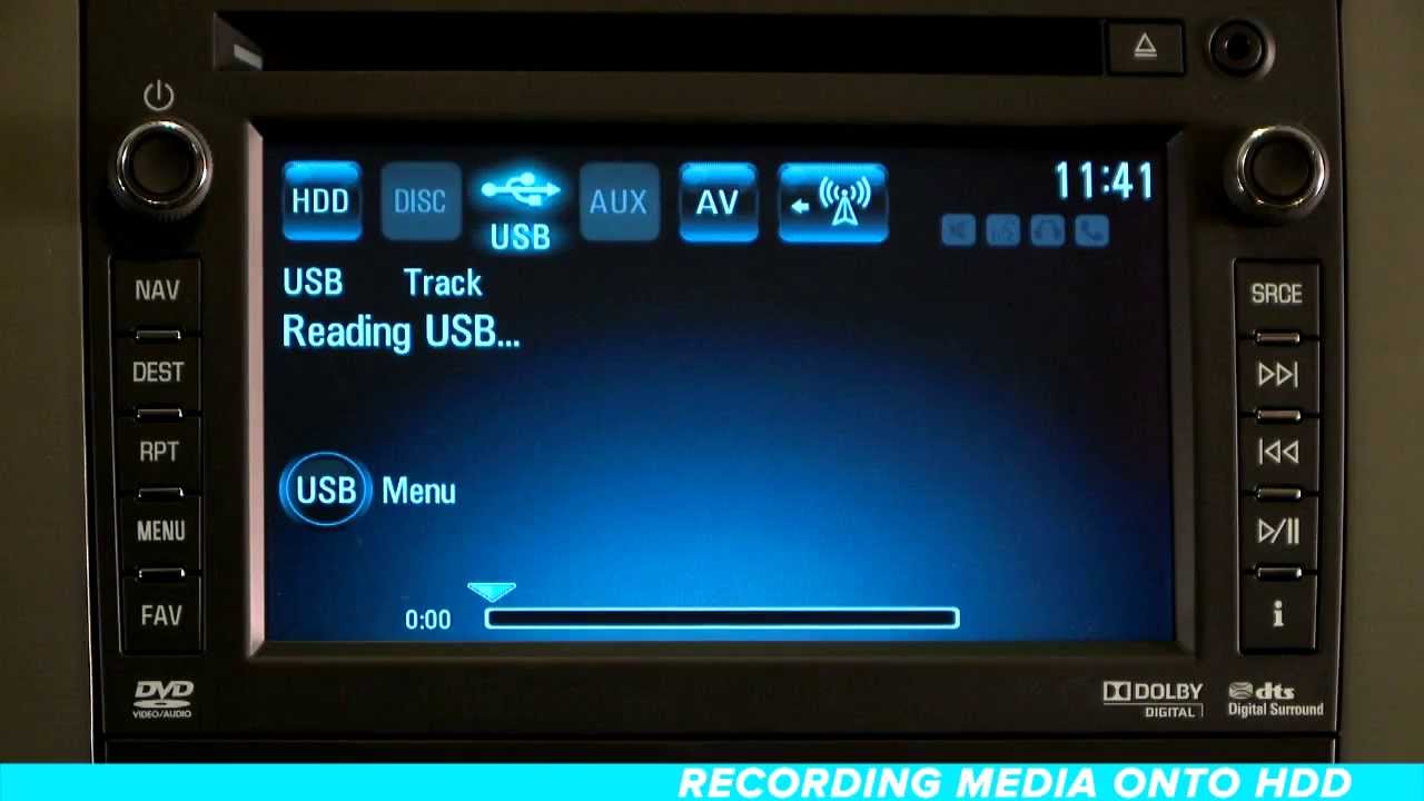 Infotainment - Time Shift Radio & Built In Hard Disk Drive - YouTube