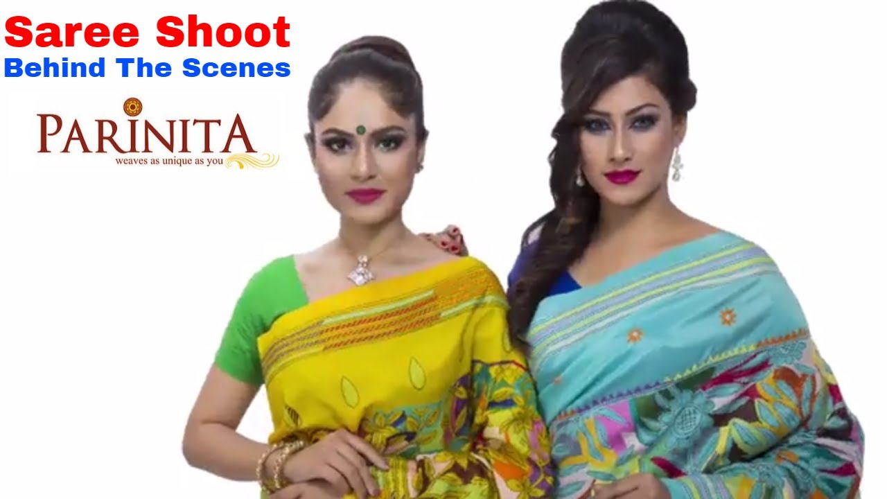 E-Commerce Saree Photoshoot Behind the Scenes for www.parinita.co.in ...