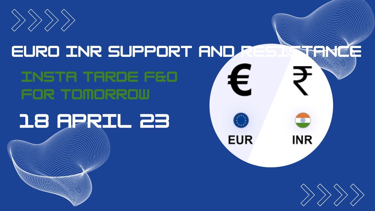 EUR INR TRADING SETUP INSTA TRADE F&O FOR TOMORROW 18 APRIL 23 - YouTube