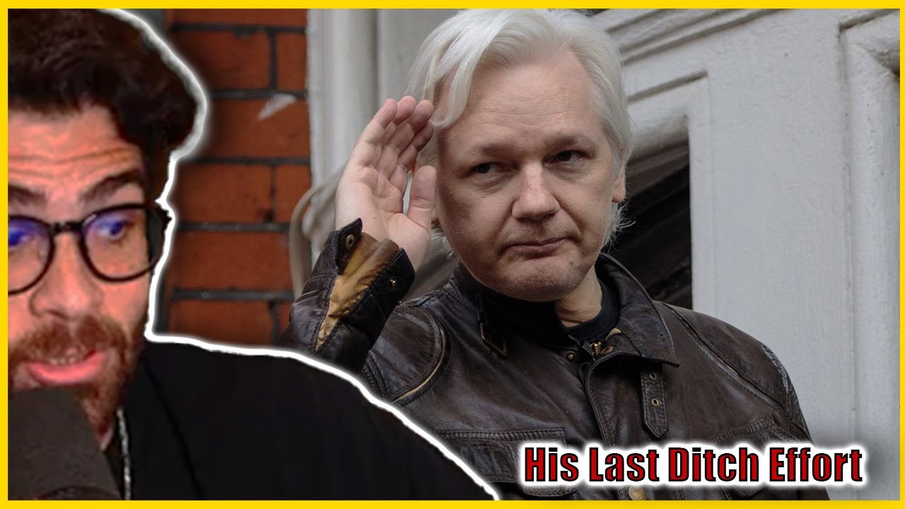 HasanAbi Reacts to Julian Assange Facing Final Extradition Hearing ...