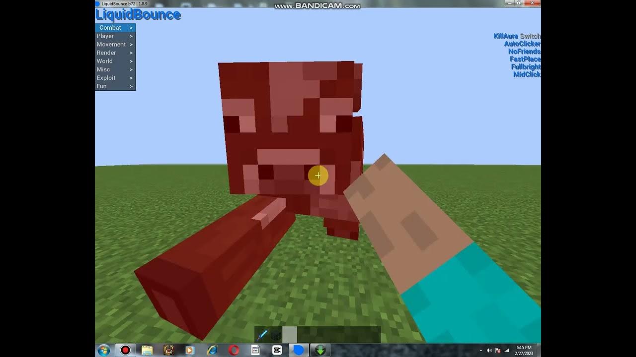 minecraft the best hack client in 1.8.9 pls sub - YouTube