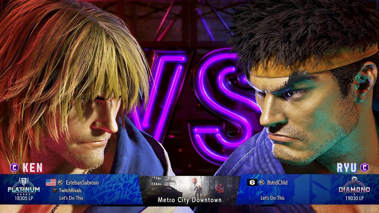 SF6 Tasty Steve (Ken) vs MYK (Ryu) Street Fighter 6 - YouTube