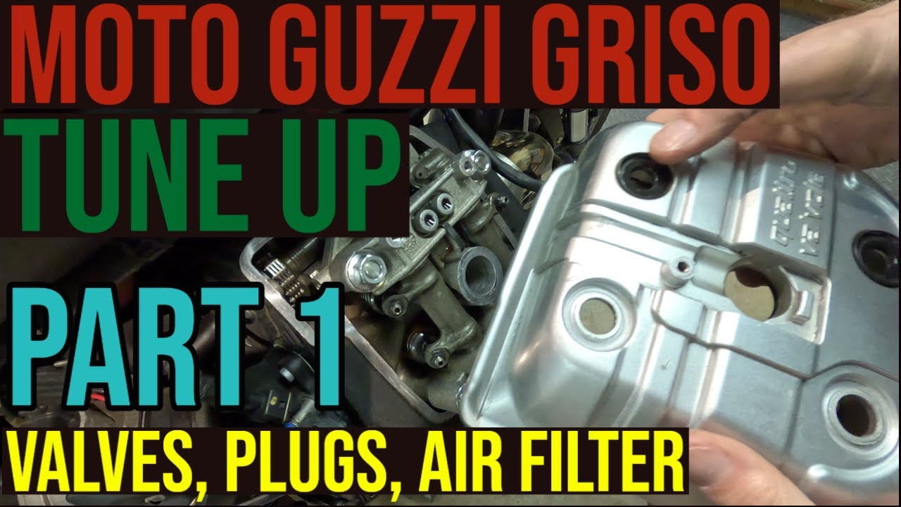 Moto Guzzi Griso 1200SE: Valves, EVAP Canister Removal, Balance ...