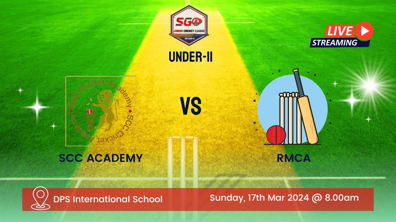 SG Junior League (S2) Under - 11: RMCA vs SCC Academy - YouTube