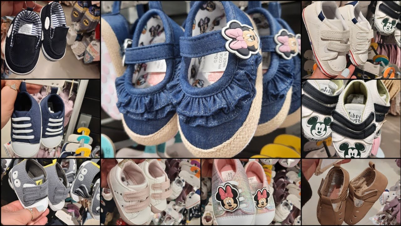 Primark Baby .New born Baby girl/Boy shoe collection March 2023 - YouTube