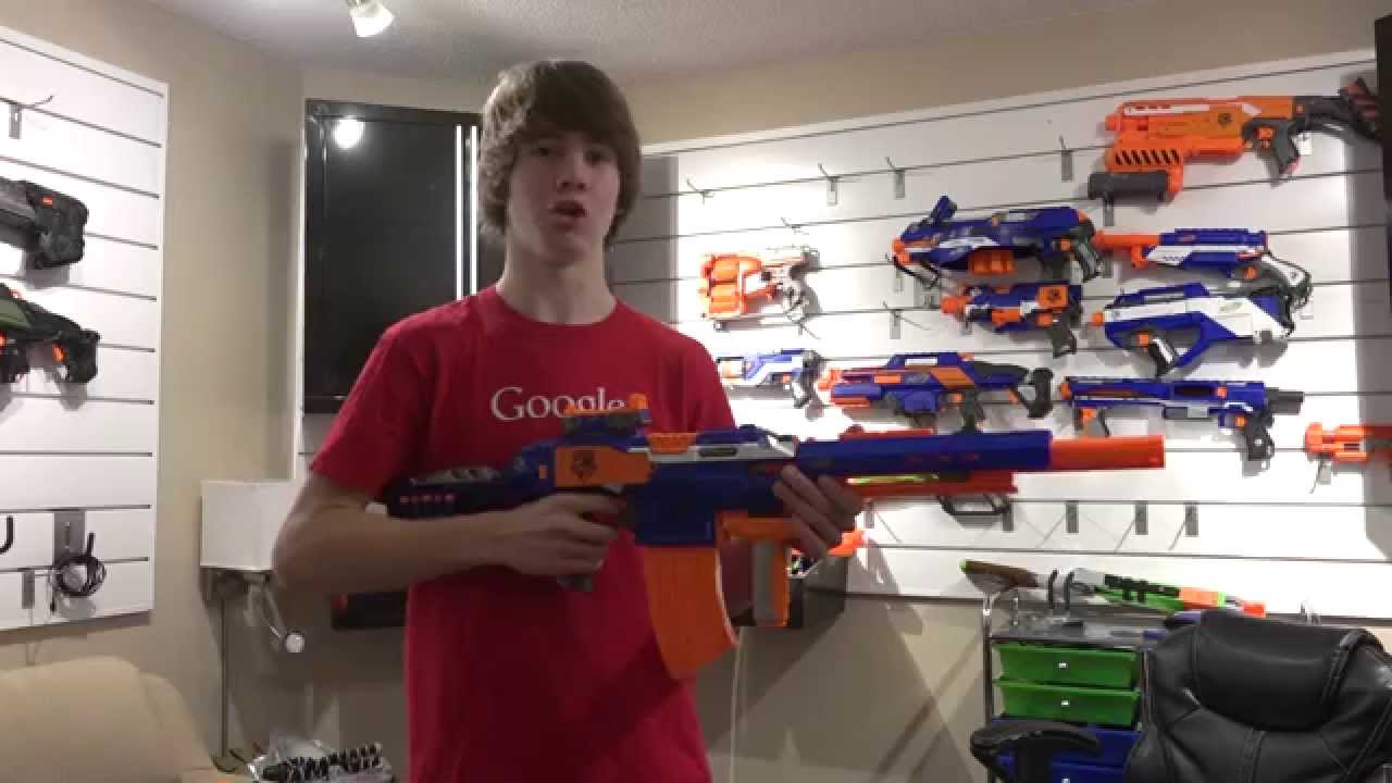 2015 Ultimate NERF N-Strike Elite Loadout - YouTube