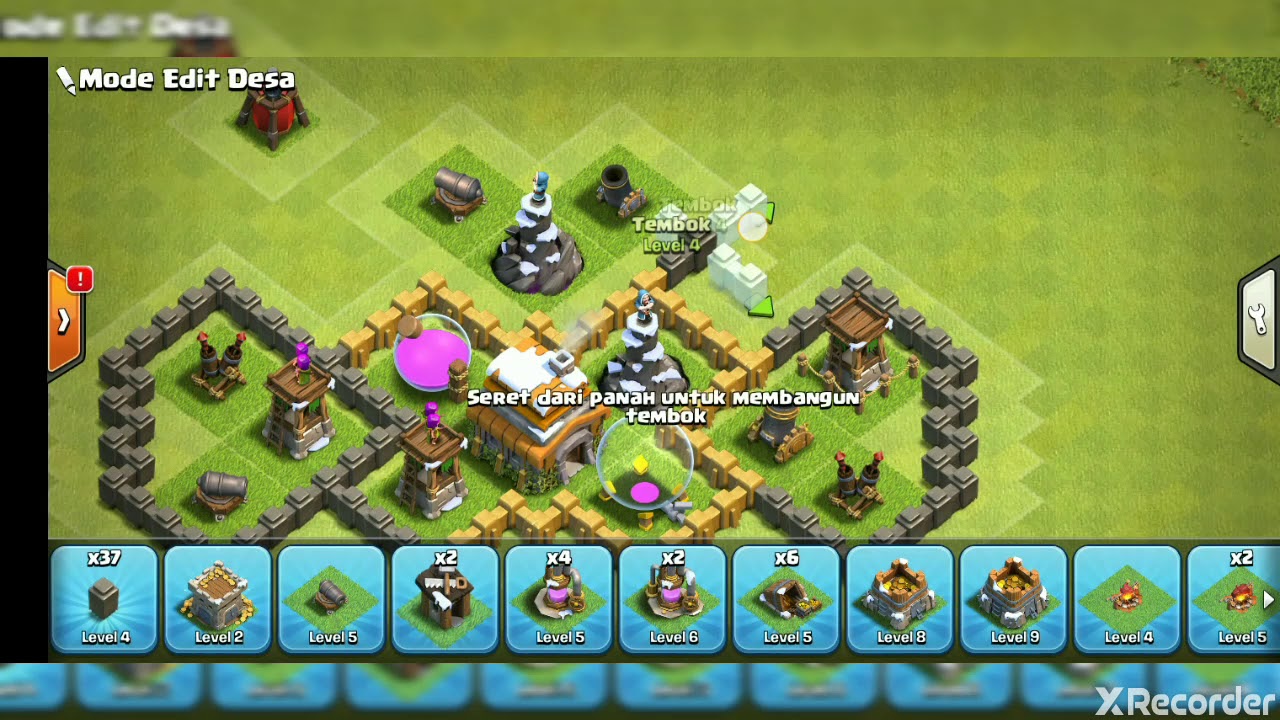 Cara membuat base coc th 6 yang kuat - YouTube