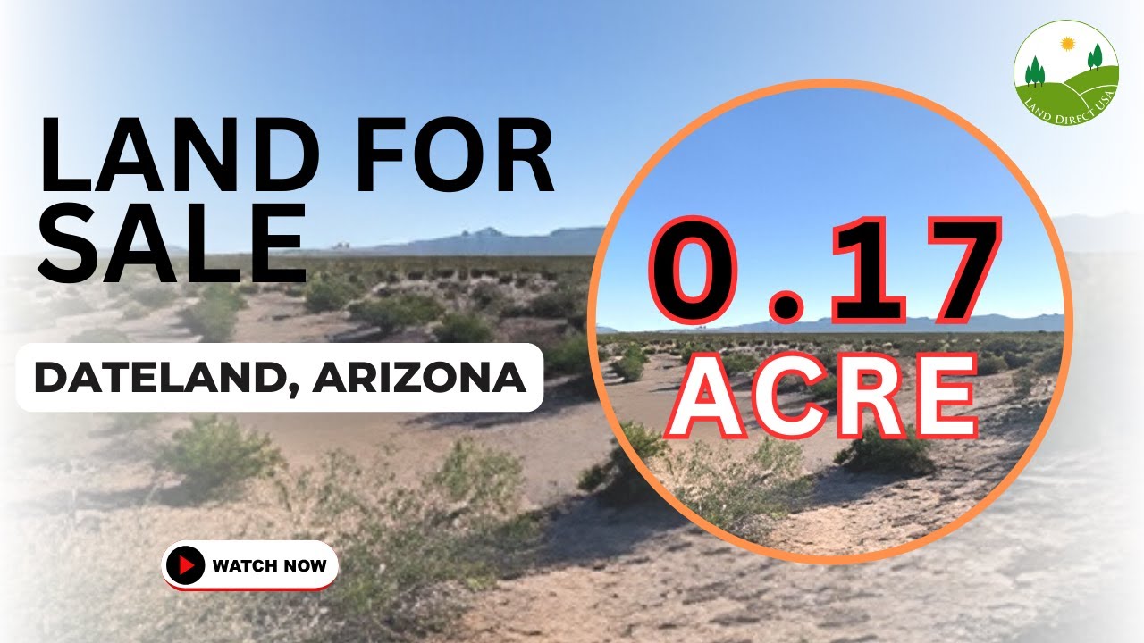 0.17 acre land for sale in Dateland, Arizona [539-51-330] - YouTube