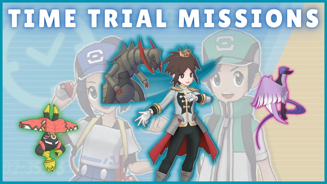 Top Speed! ALL Time Trial Missions | Pokemon Masters EX - YouTube