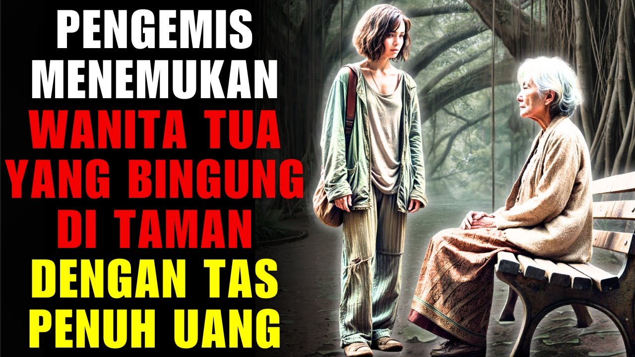 Pengemis Menemukan Wanita Tua Yang Bingung Di Taman Dengan Tas Penuh ...