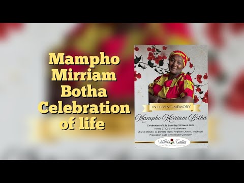 Live streaming of EJ Breakingnews : Mampho Botha Funeral - YouTube
